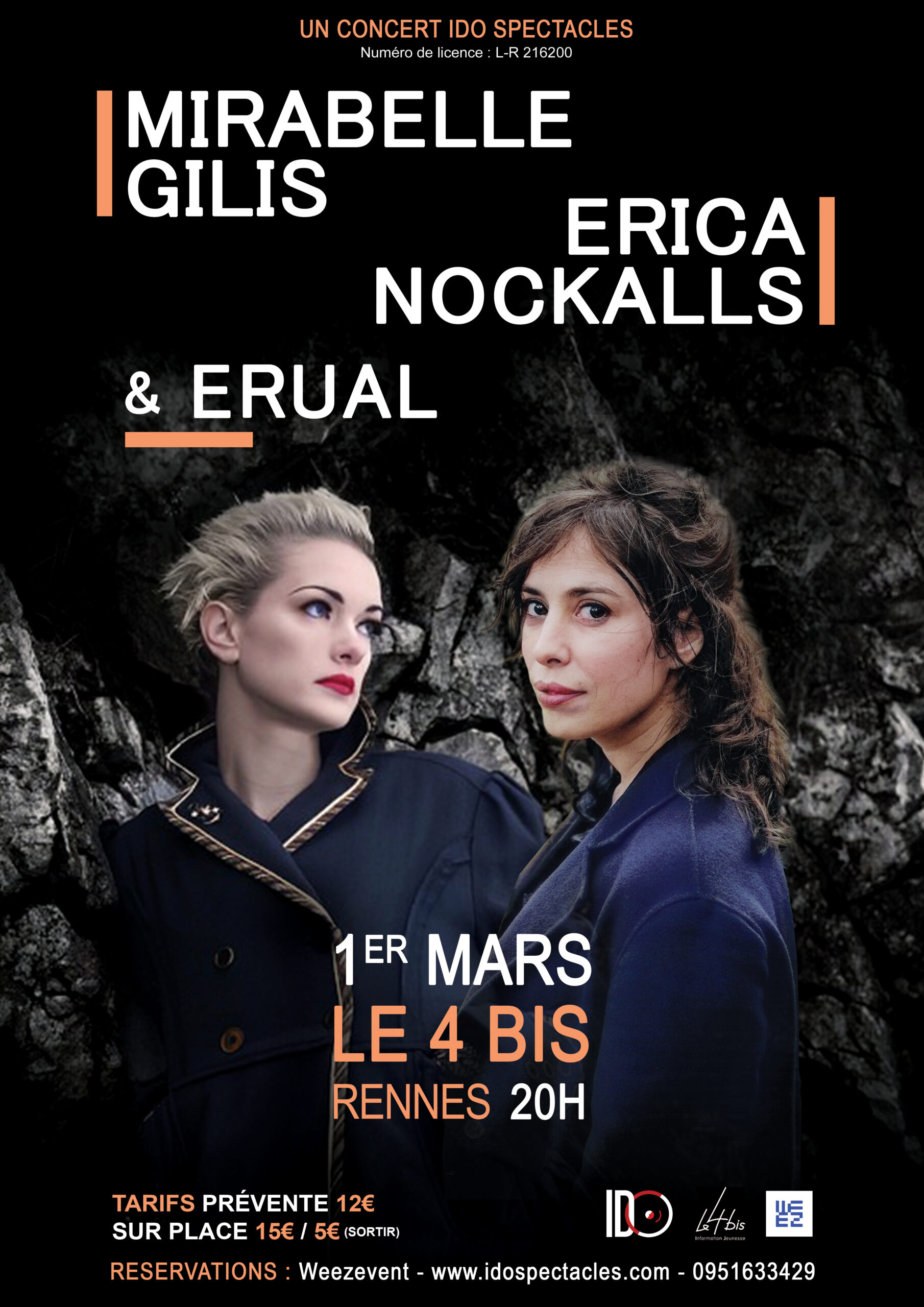 MIRABELLE GILIS, ERICA NOCKALLS et ERUAL - Le 4bis
